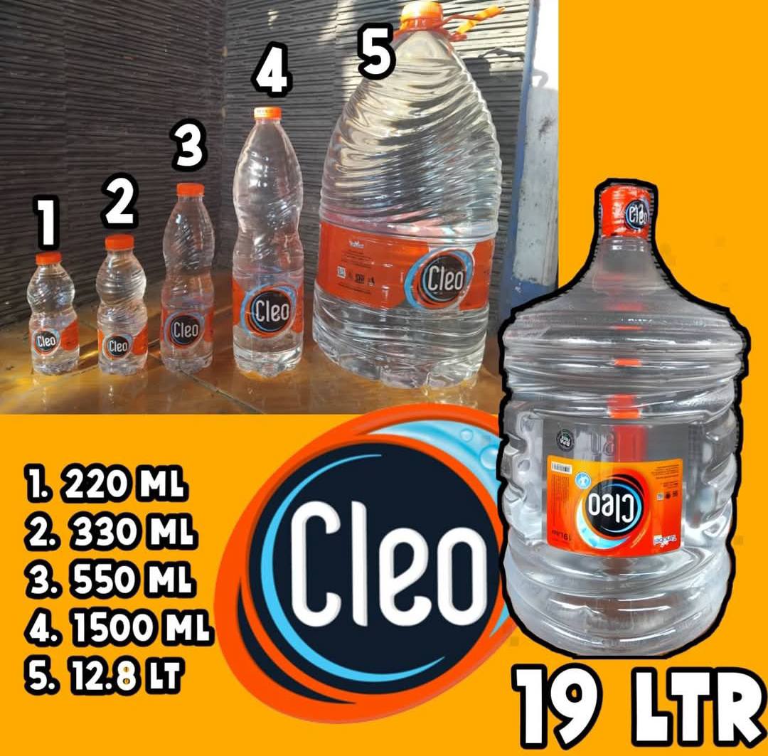 Update Harga Cleo (Botol, Galon, Platine) Maret 2026 | Harga.web.id