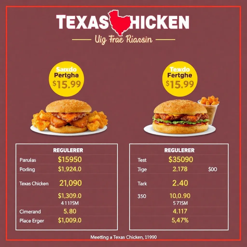 Harga Texas Chicken (Reguler dan Promo) | Harga.web.id