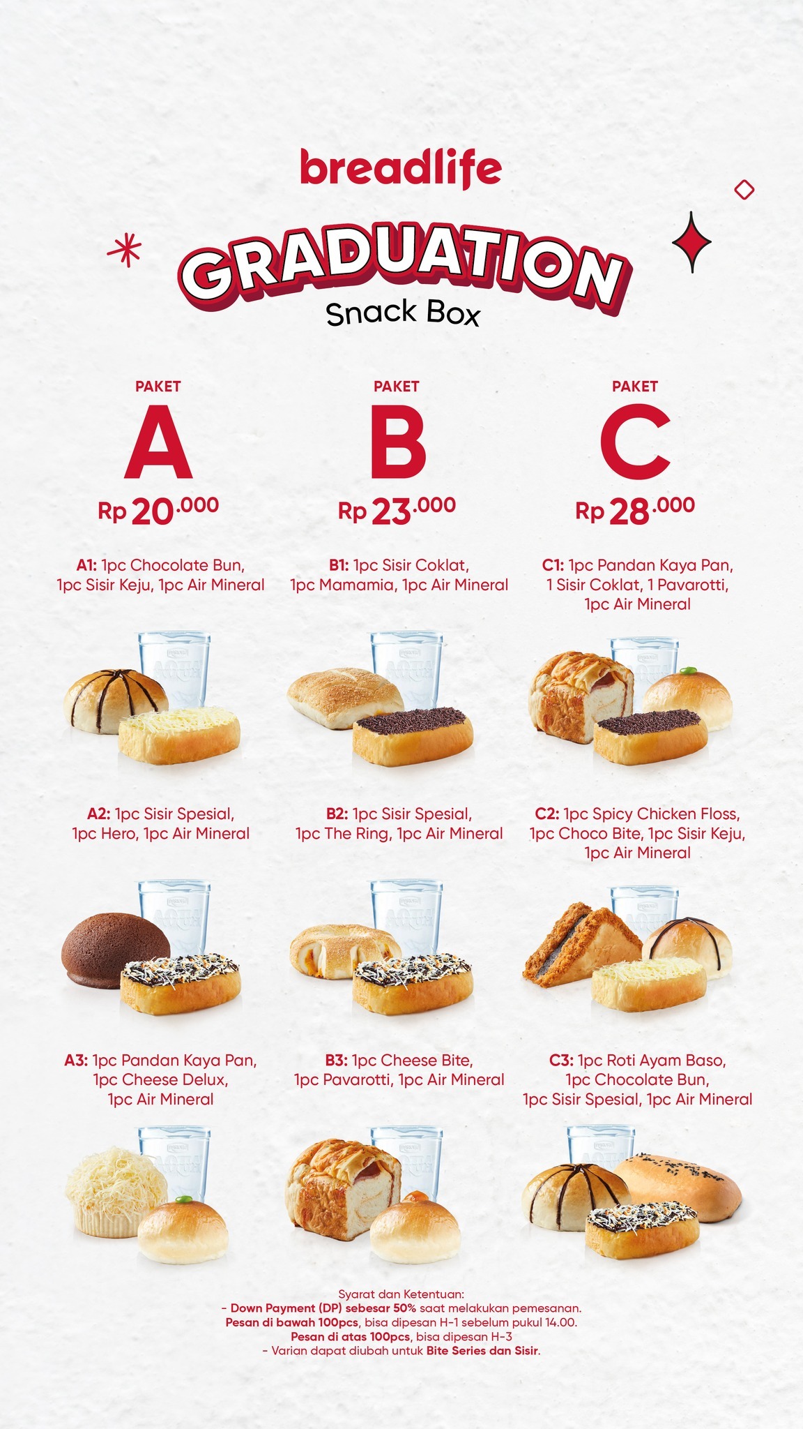 Menu dan Update Harga BreadLife (Semua Varian) | Harga.web.id