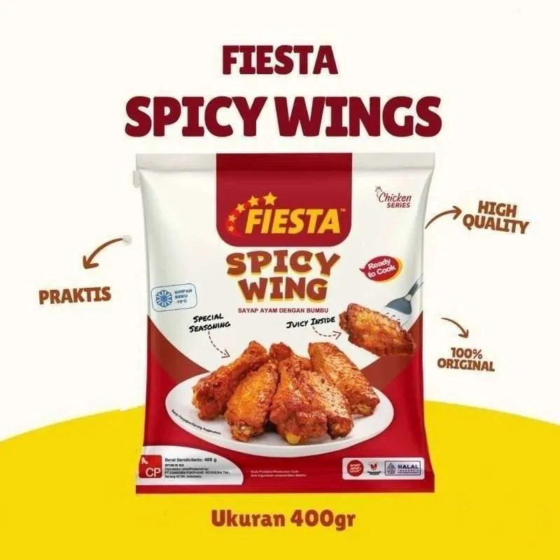 Update Harga Fiesta Chicken Wings dan Merk Lainnya | Harga.web.id