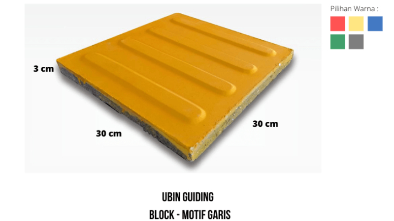 Update Harga Guiding Block dalam Berbagai Jenis & Ukuran | Harga.web.id