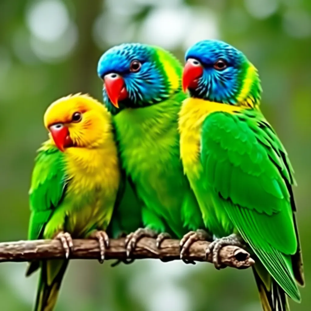 Harga Burung Lovebird Biola (Green, Blue, Euwing, Lutino) | Harga.web.id