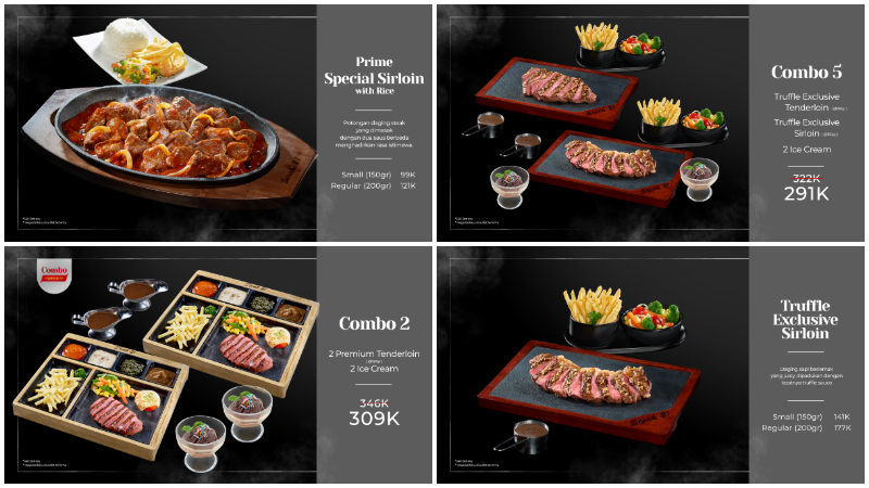 Update Harga Menu Steak 21 Reguler dan Buffet | Harga.web.id