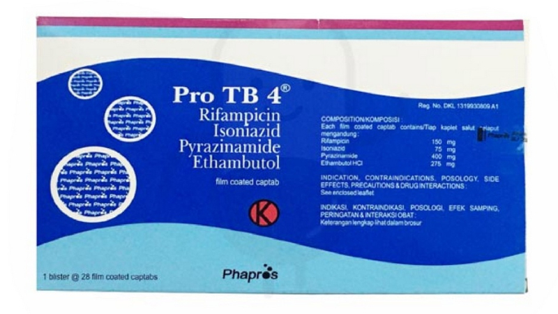 Harga Pro TB 4 di Apotek (Tablet dan Box) | Harga.web.id