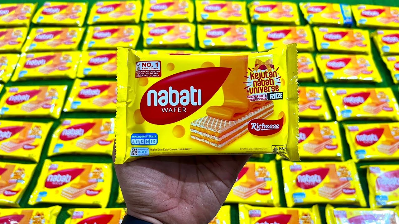 Update Harga Wafer Nabati 1 Dus & Richeese Nabati Kaleng (Semua Varian ...